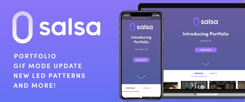 Salsa : Portfolio, GIF Mode Update - Photobooth Supply Co