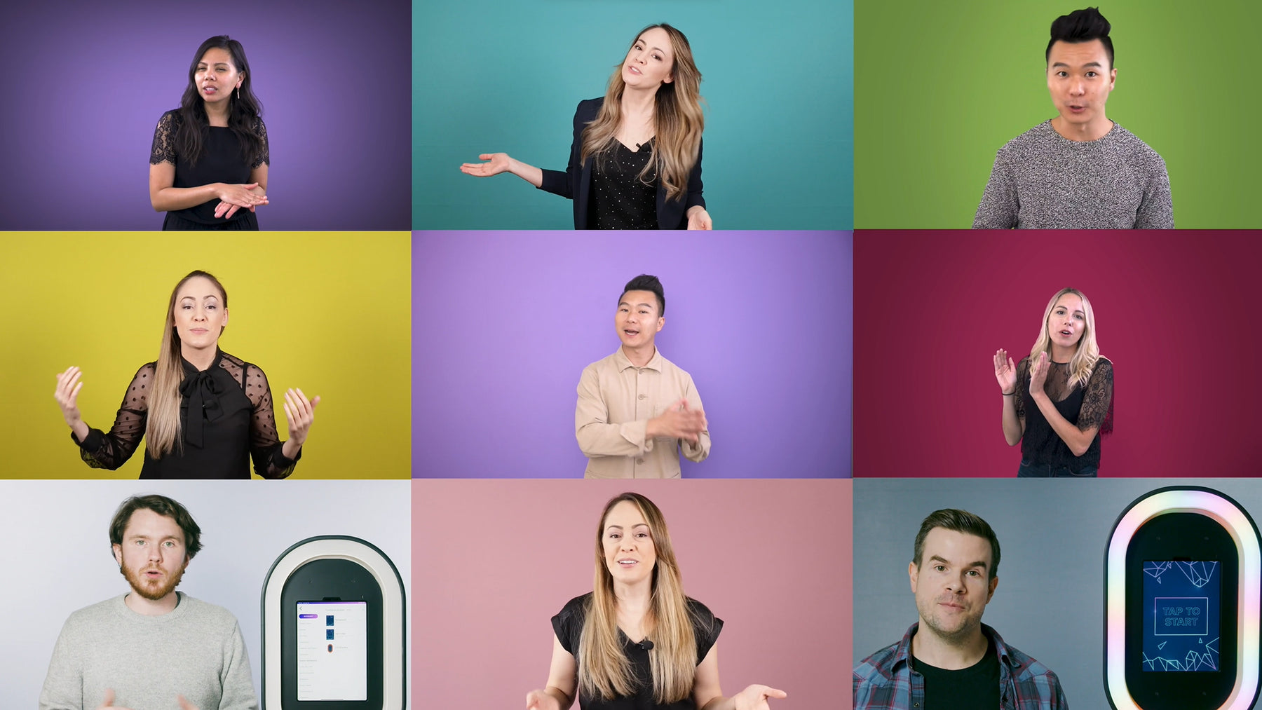 Virtual Photo Booths